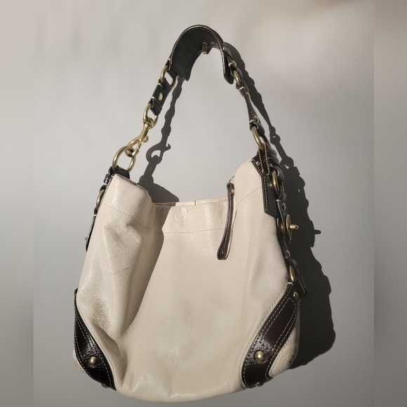 Coach | Bags | Coach Parker Slouch Hobo Leathercream Bag | Poshmark